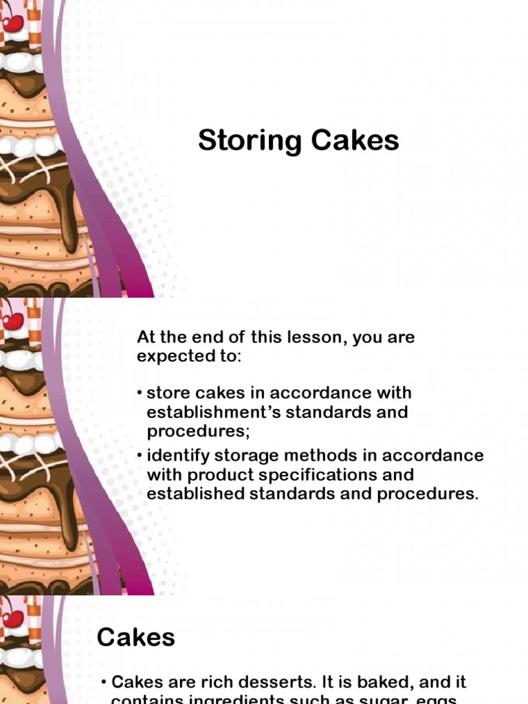 Proper Storage Methods for Cakes: Guidelines for Maximizing Freshness ...