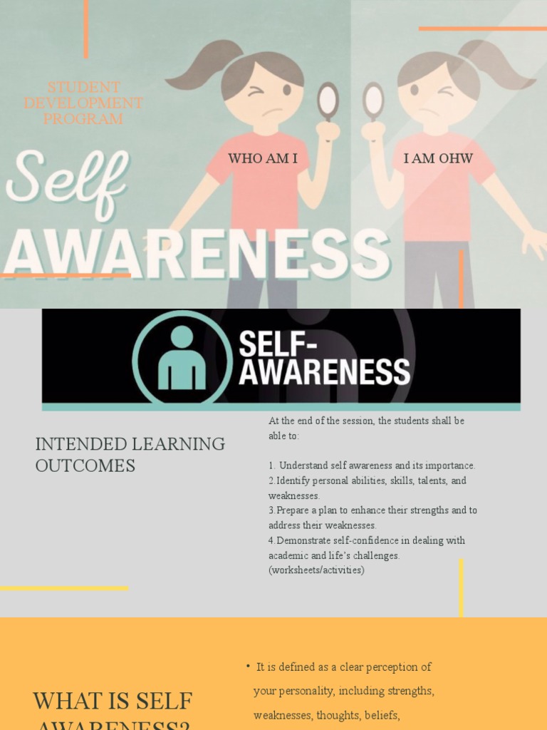 Enhancing Student Self-Awareness | PDF | Self Awareness | Awareness