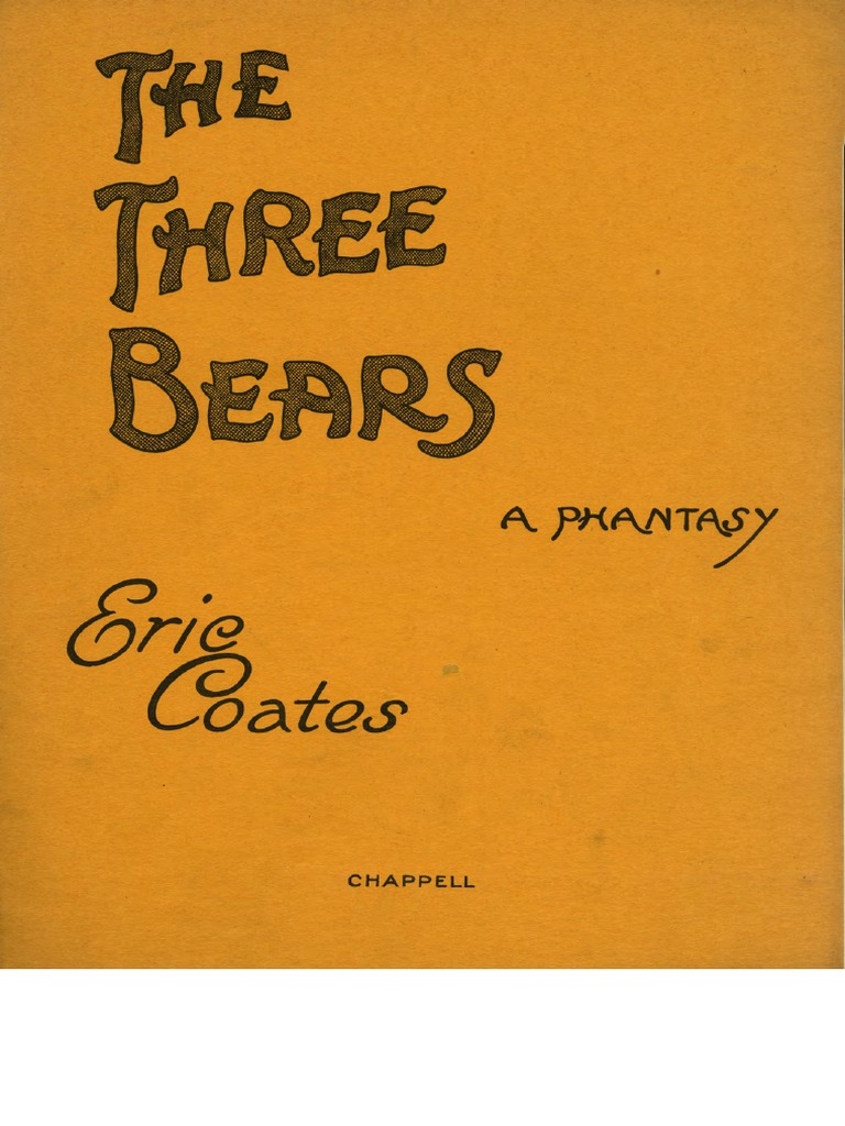 IMSLP758976-PMLP1204198-Coates - The Three Bears | PDF