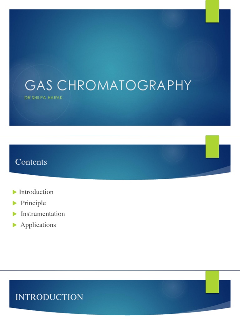 Gas Chromatography | PDF | Gas Chromatography | Chromatography