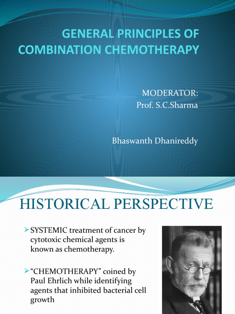 General Principles of Combination Chemotherapy | PDF | Chemotherapy ...