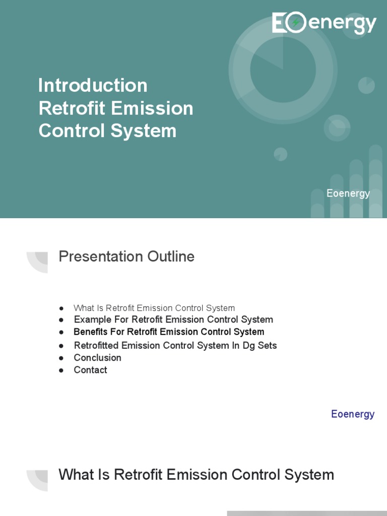 Introduction Retrofit Emission Control System | PDF | Exhaust Gas ...