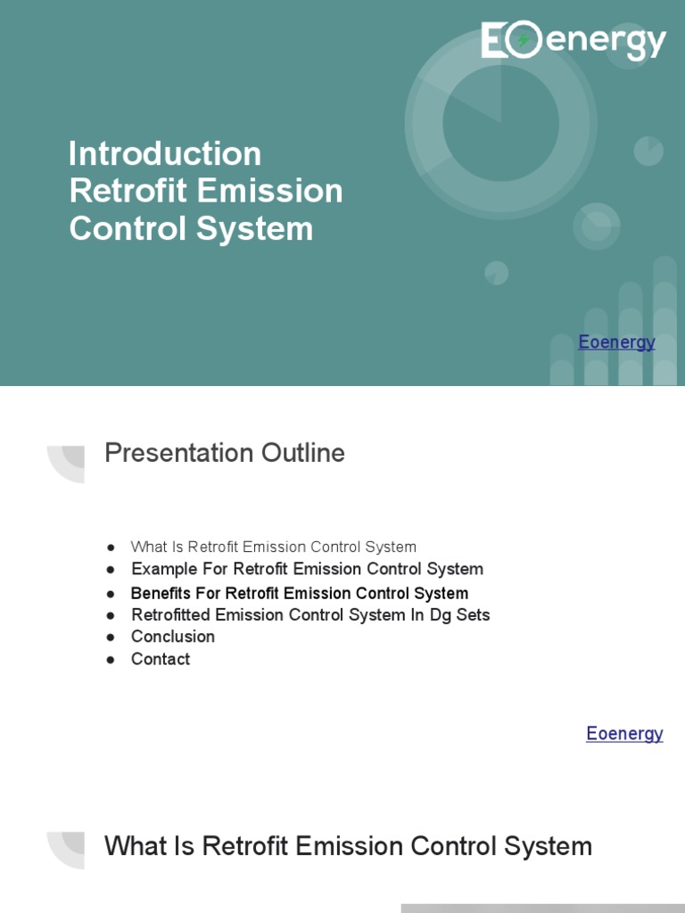 Introduction Retrofit Emission Control System | PDF | Exhaust Gas ...
