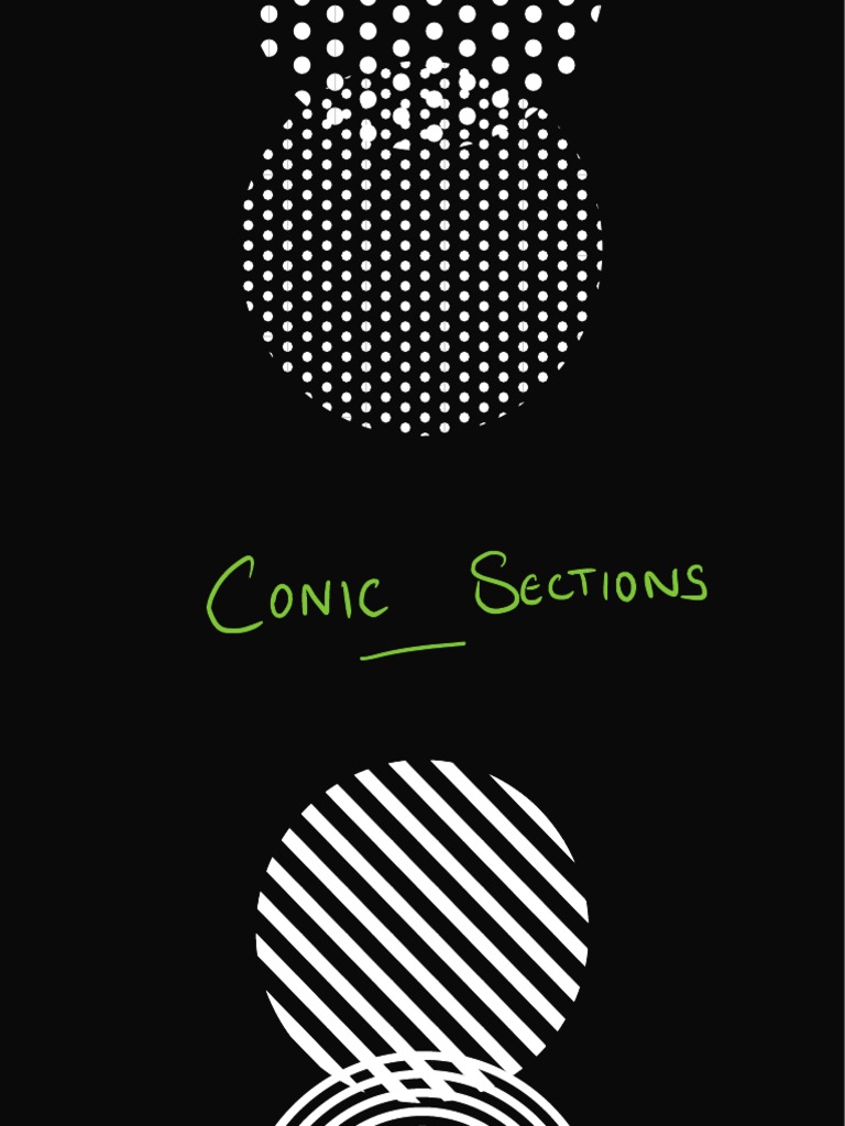 Conic Sections Formula Overview | PDF | Ellipse | Geometry