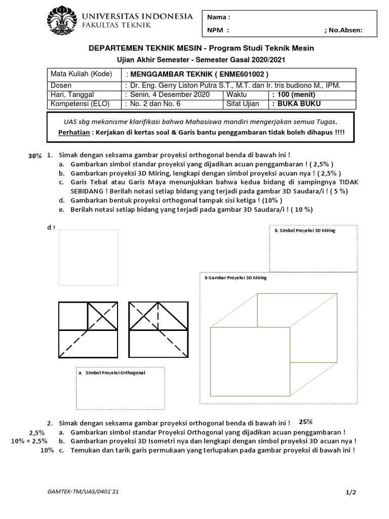 Uas Gamtek-01'21-1 | PDF