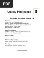 Q2 AralPan 5 - Module 1 | PDF