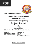 Computer Science Investigatory Project Class 11/12 | PDF | Office ...
