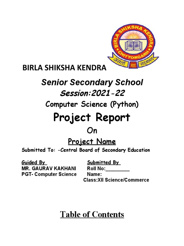 Employee Management System Project Report | PDF | Computing | Computer ...