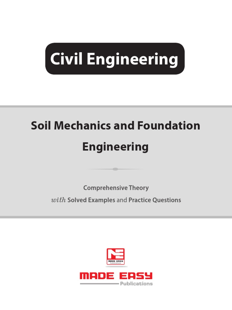 Civil Engineering: Soil Mechanics and Foundation Engineering | PDF ...
