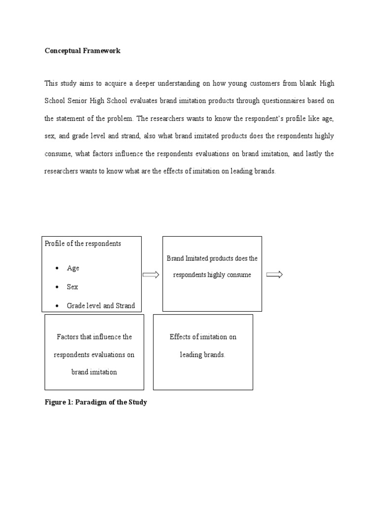Conceptual Framework Sample | PDF | Social Science
