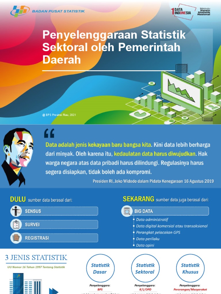 Pembinaan Statistik Sektoral BPS | PDF