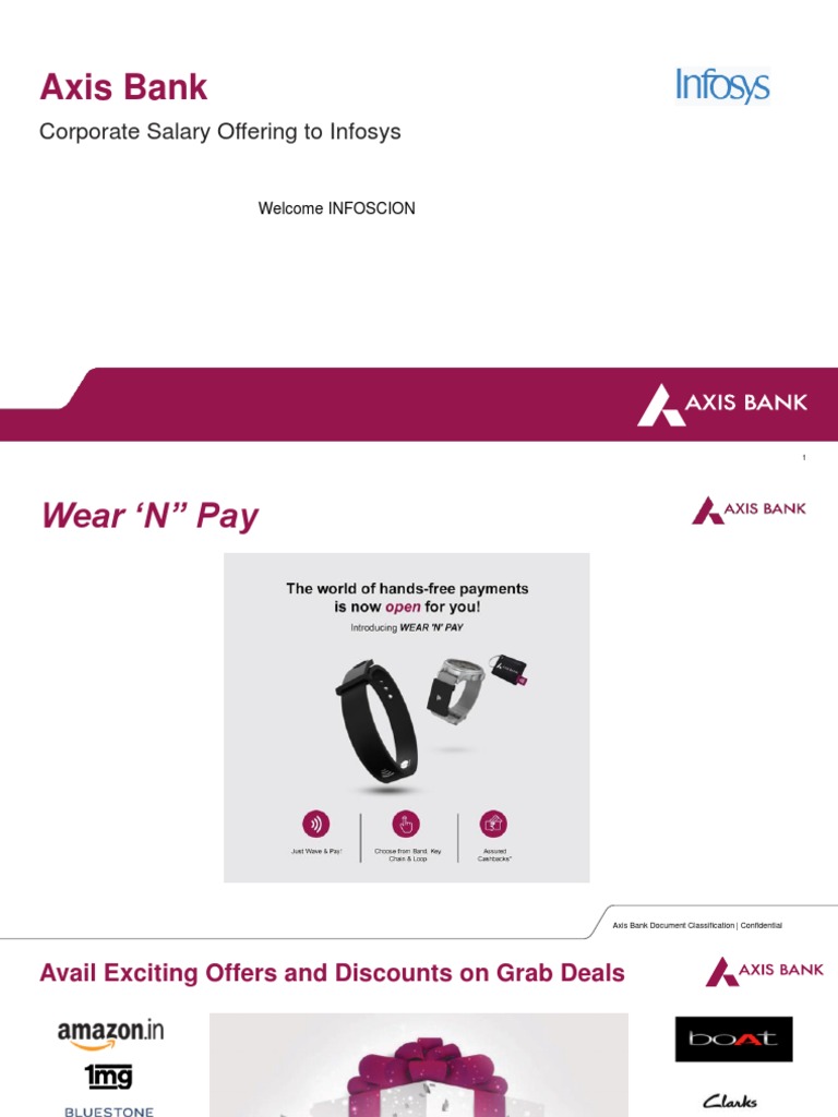 Axis Bank Corporate Salary Account Benefits | PDF | Loans | Credit Card
