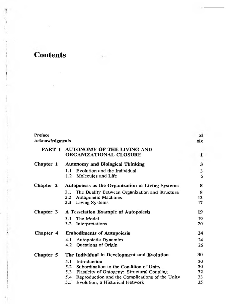 Principles of Biological Autonomy - Copy3 | PDF