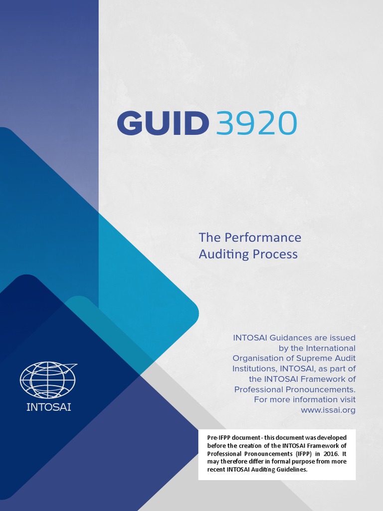 The Performance Auditing Process: Intosai | PDF | Audit | Risk