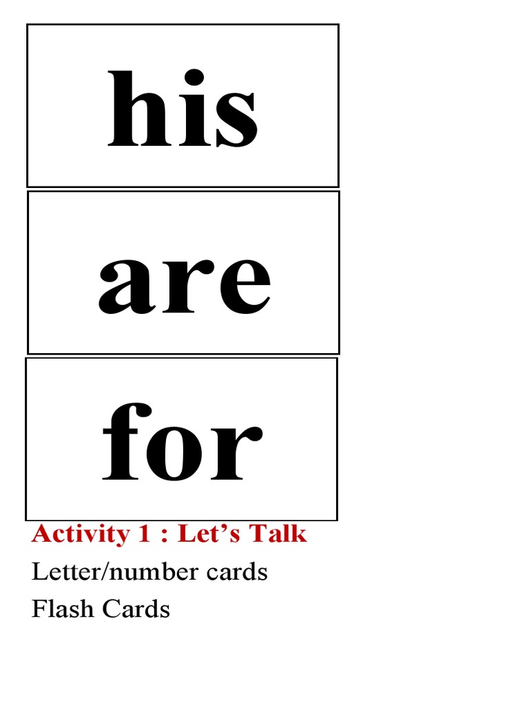 Let's Talk Materials | PDF