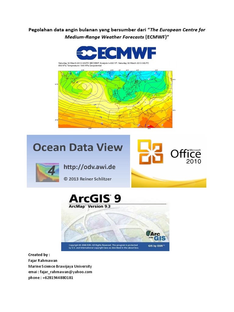 Tutorial Download Data Di Ecmwf | PDF | Komputer