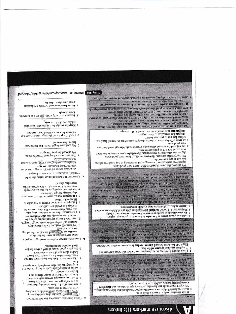 Linking Words - 20220113 - 0001 | PDF