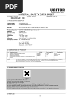 Material Safety Data Sheet: Descaling Liquid | PDF | Firefighting | Water