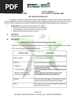 Lab Report Template - Exp1 SB015 2022 - Student's | PDF | Microscope ...
