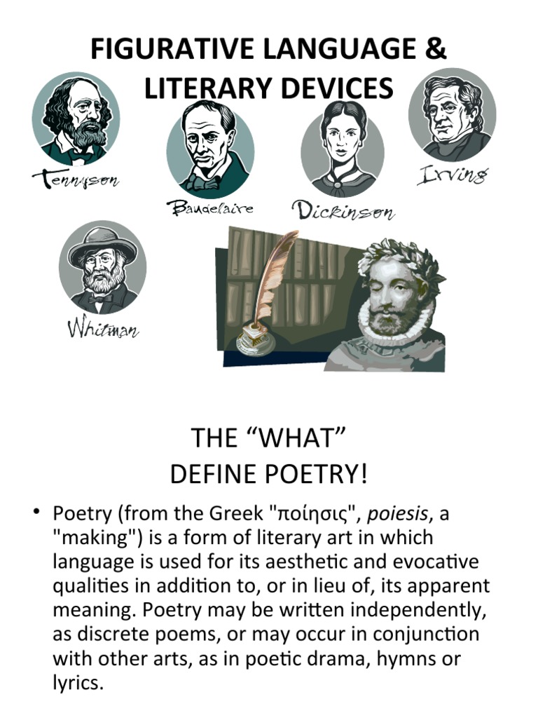 Literary Devices PPT 1 | PDF | Rhyme | Poetry