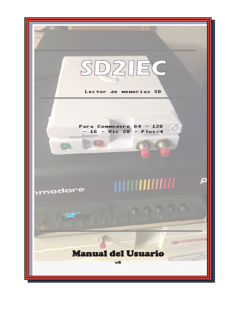 Manual de Usuario SD2IEC para Commodore | PDF | Archivo de computadora ...