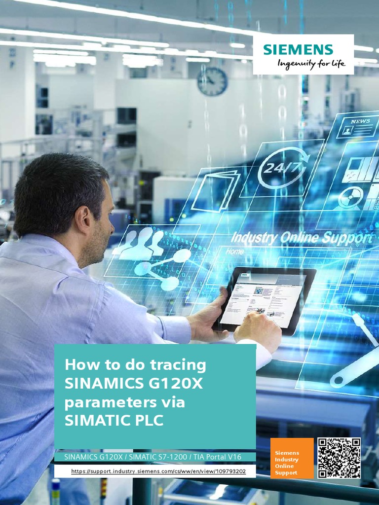 How To Do Tracing Sinamics G120X Parameters Via Simatic PLC | PDF ...