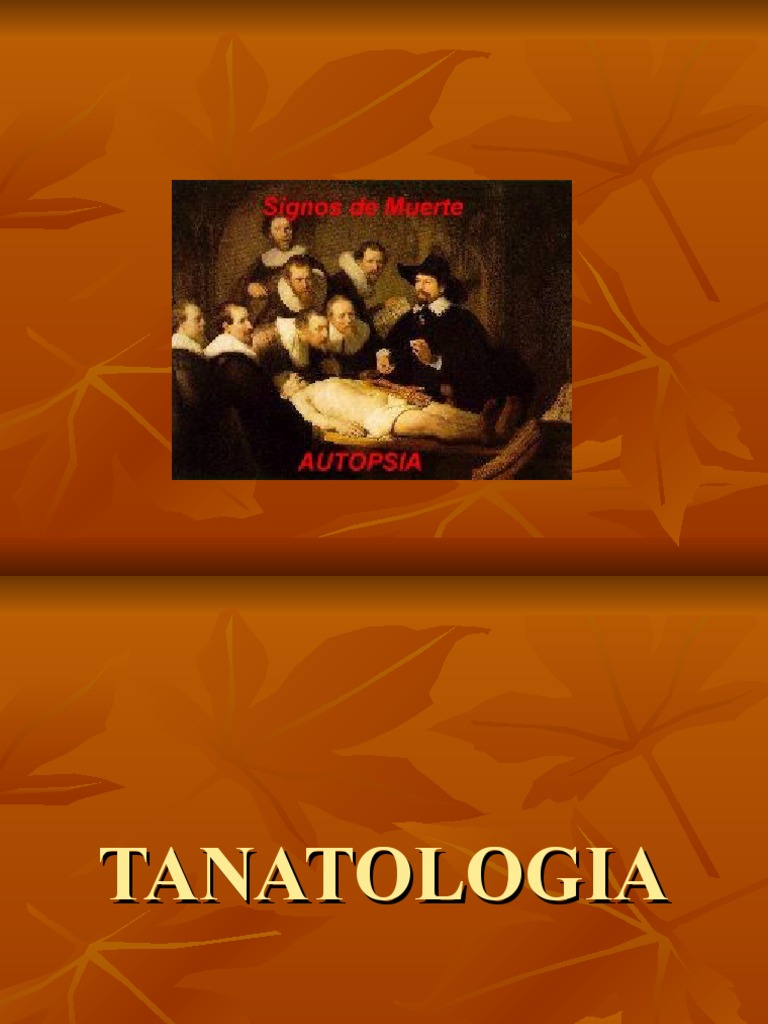 Tanatología: Un estudio sobre los procesos de la muerte y su ...