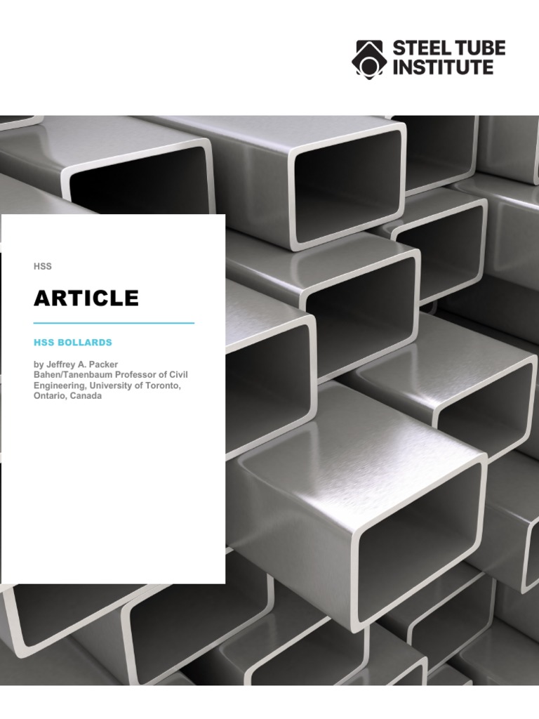 HSS Bollards - Sept 2021 | PDF | Force | Mechanical Engineering