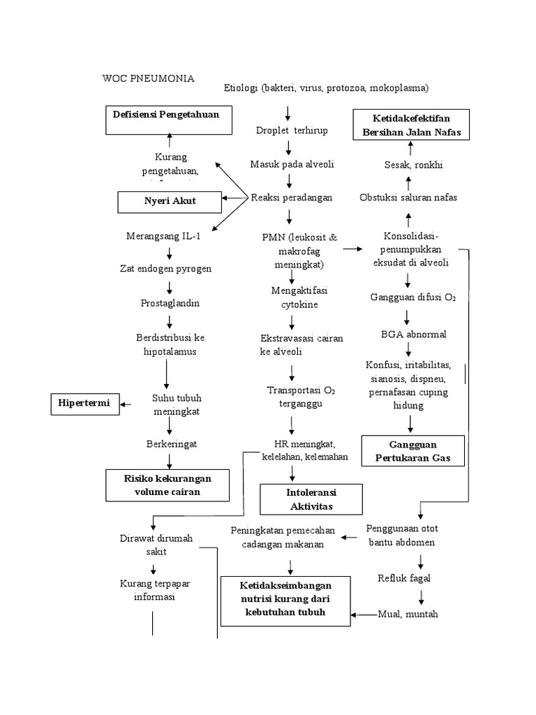 Woc Pneumonia | PDF