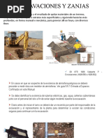 Seguridad en Excavaciones y Zanjas | PDF | Suelo | Agua