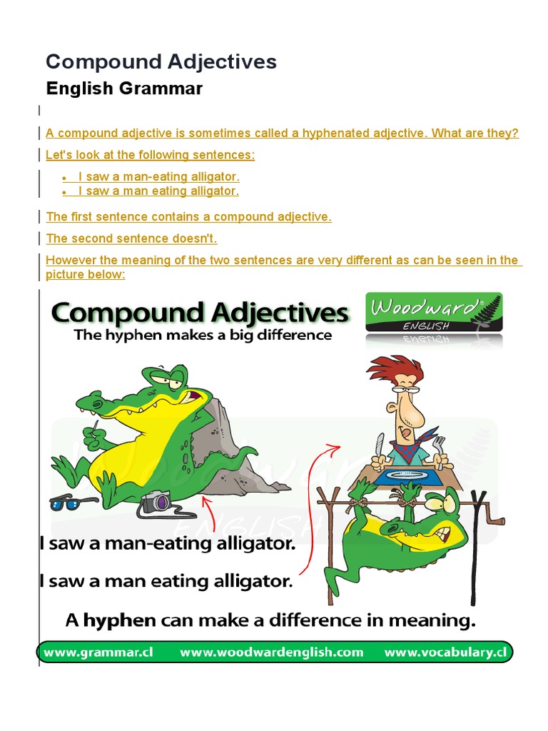 Compound Adjectives | PDF