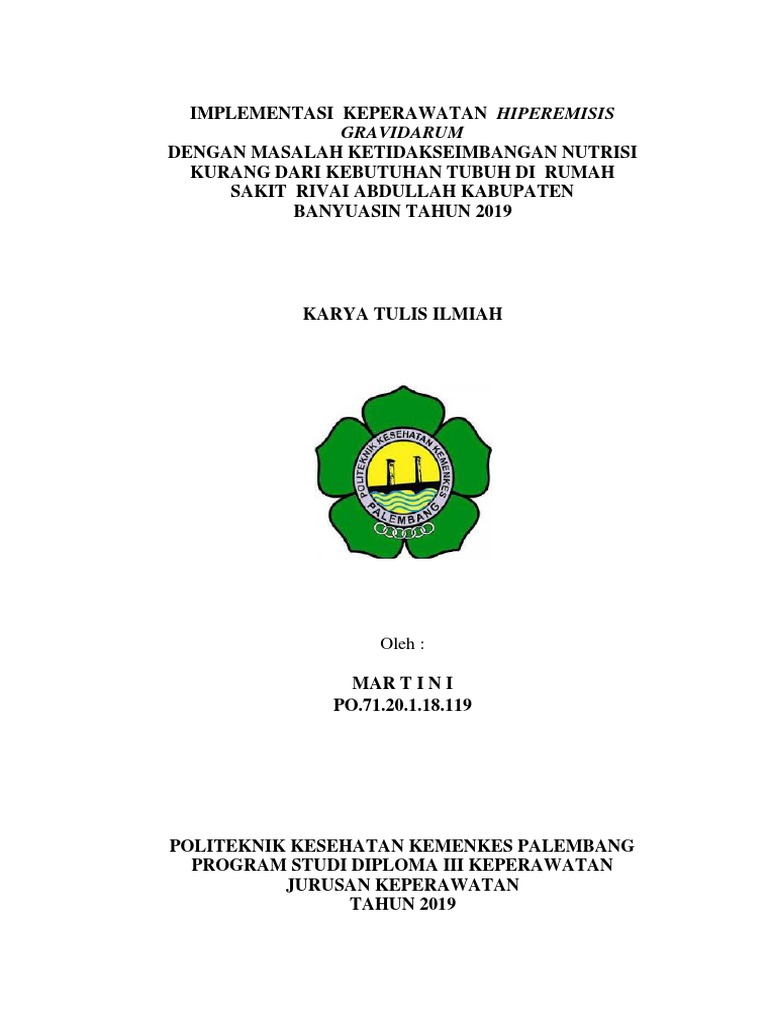 Kti Indah 1 | PDF | Pengembangan Diri | Kesehatan Holistik