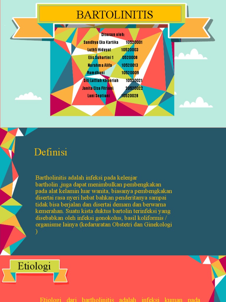 Kel 3 Bartolinitis | PDF | Kesehatan Holistik