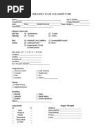 Patient Face Sheet Template | PDF | Physical Therapy | Surgery