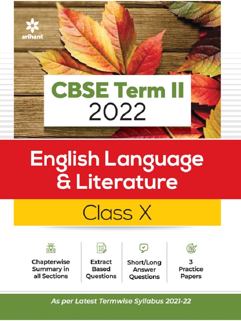 English Arihant CBSE Class 10 Term 2 WWW - EXAMSAKHA.IN PDF | PDF ...