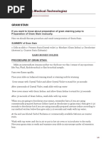 Stool Examination for Ova and Cysts Procedure | PDF