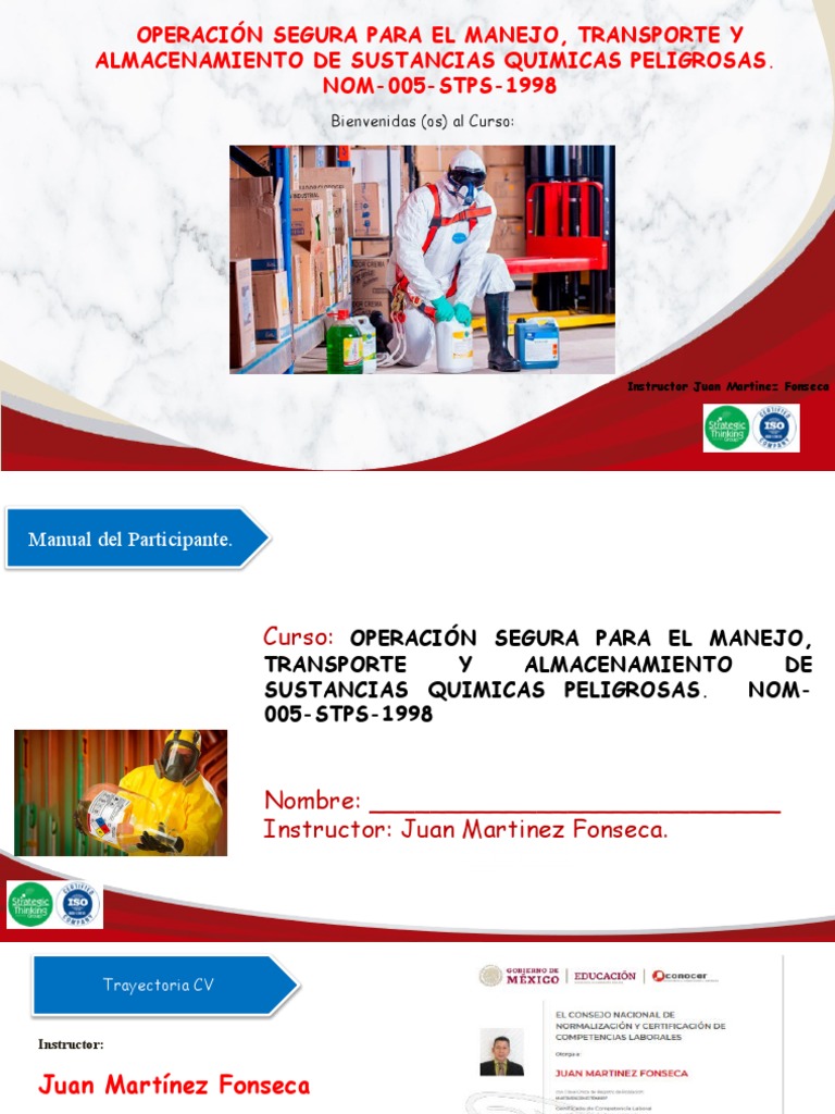 Manejo seguro de sustancias químicas | PDF | Toxicidad | Riesgo