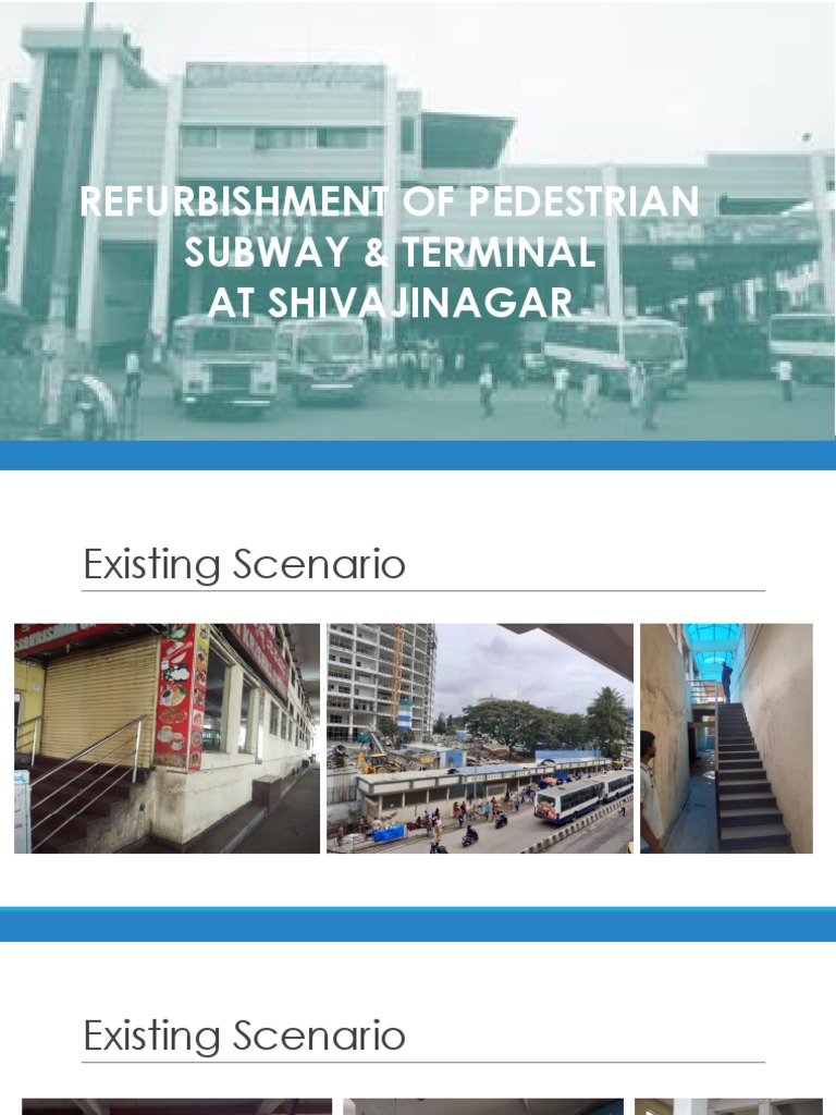 Shivajinagar Bus Terminal Refurbishment | PDF | Rapid Transit | Lighting