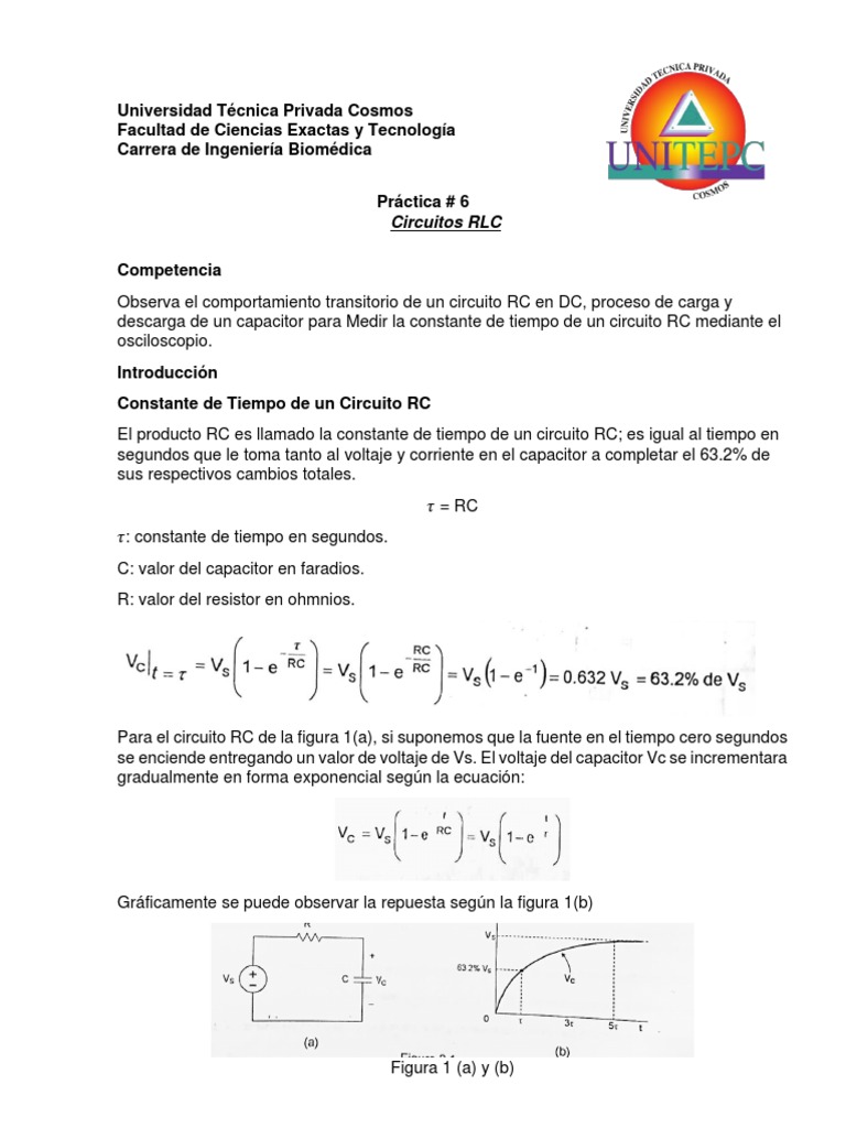 Circuitos RLC: Observando el comportamiento transitorio de un circuito ...