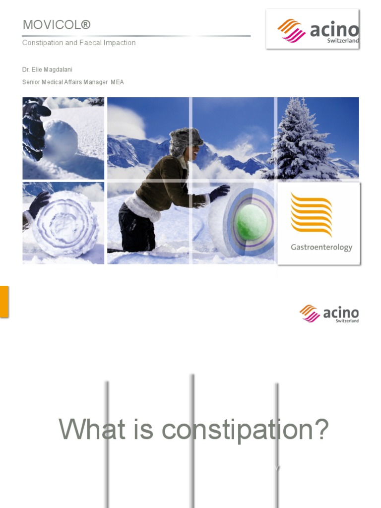 Movicol Full Deck | PDF | Constipation | Irritable Bowel Syndrome