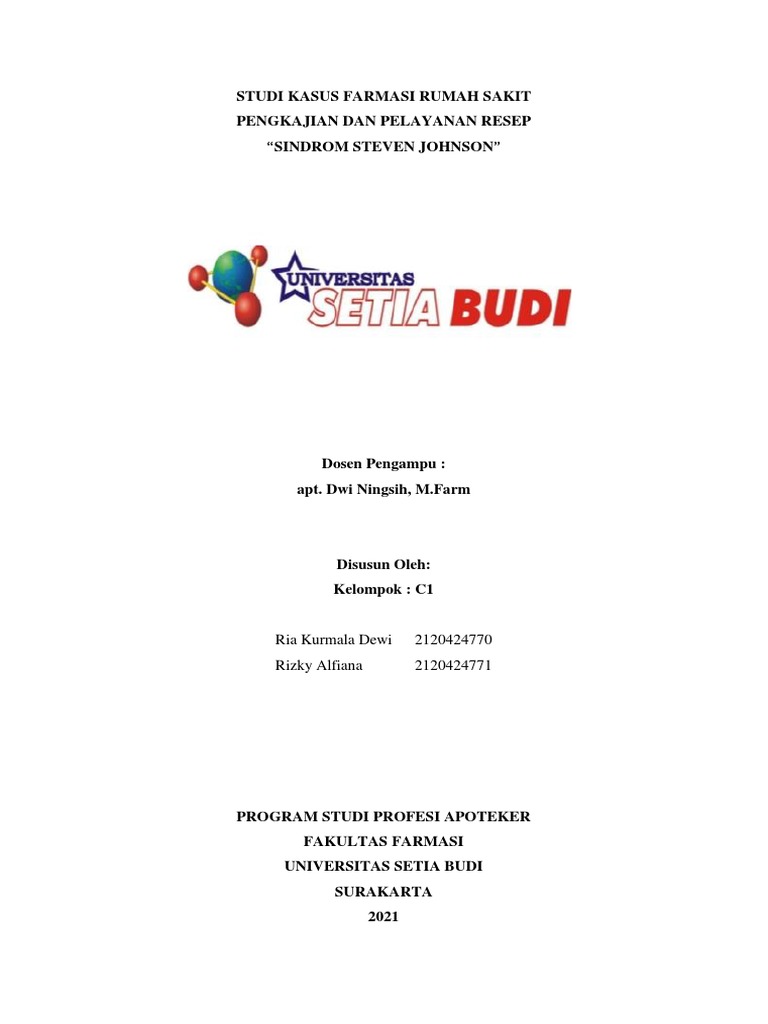 Studi Kasus SJS di RS: Pengkajian & Terapi | PDF