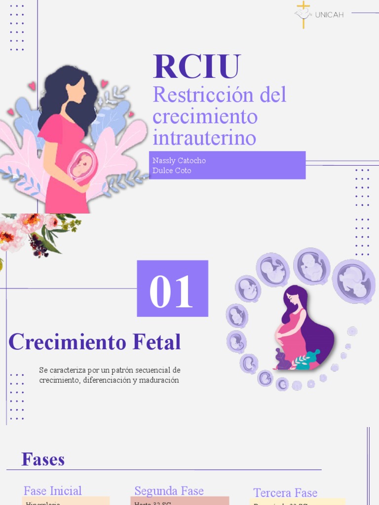 RCIU - Restriccion de Crecimiento Intrauterino | PDF | El embarazo | Parto