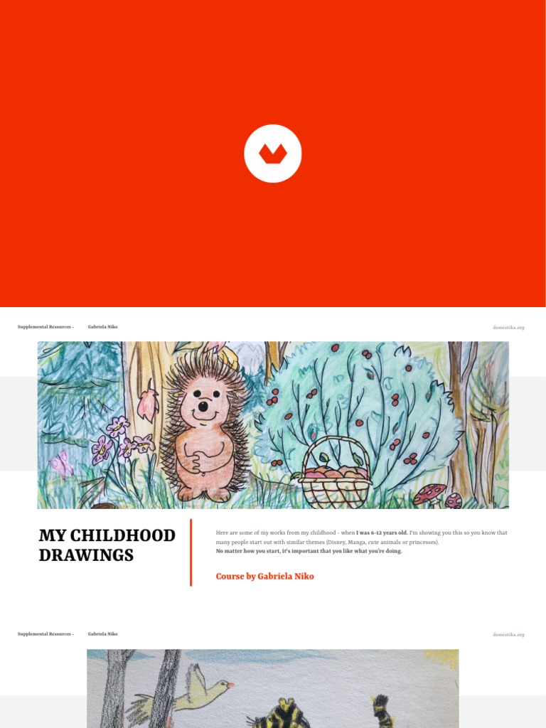 Childhood Drawing Inspiration Tips | PDF