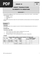 Accounting Grade 9 June Exam - Part 1 | PDF | Debits And Credits ...
