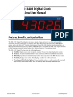 SEL-2488 Satellite-Synchronized Clock | PDF | Computer Engineering ...