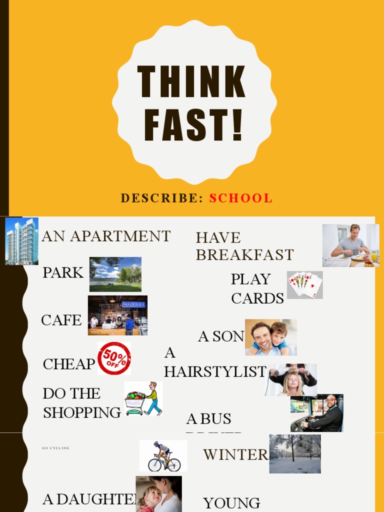 Think Fast! Game | PDF