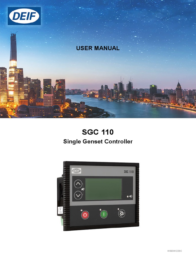 SGC 110 User Manual 4189341228 Uk | PDF | Electrical Engineering ...