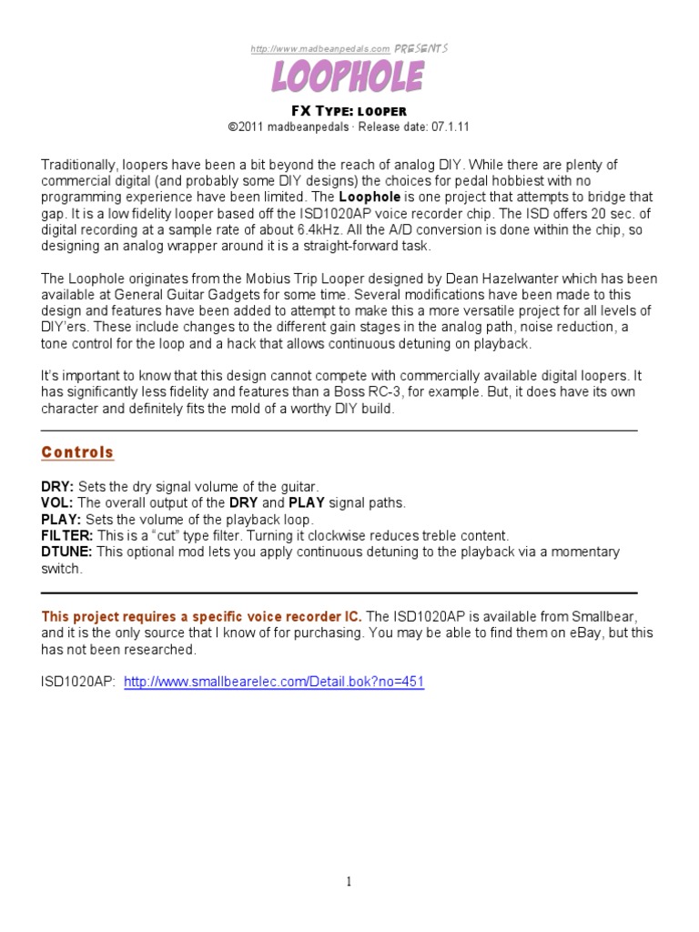 Loophole | Download Free PDF | Switch | Printed Circuit Board