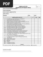 Check List Pta | PDF