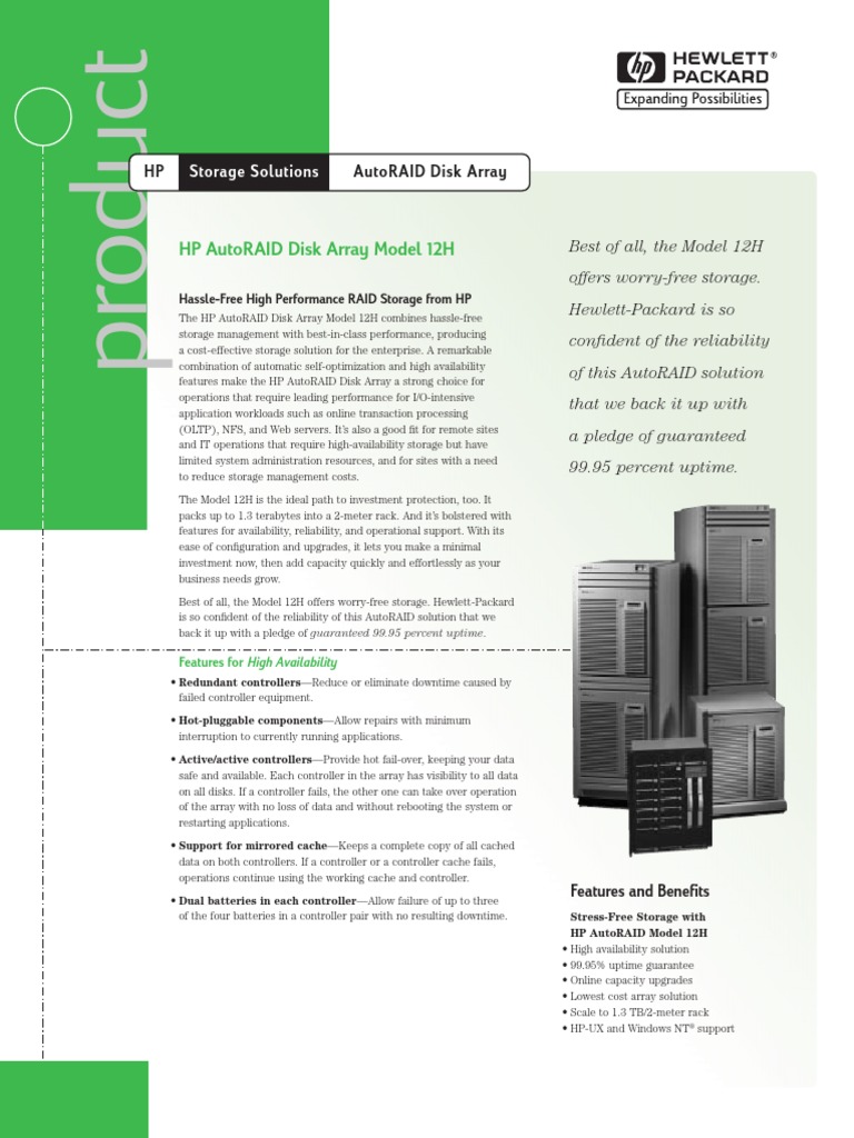12H Prod Brief | PDF | Hard Disk Drive | Computer Data Storage